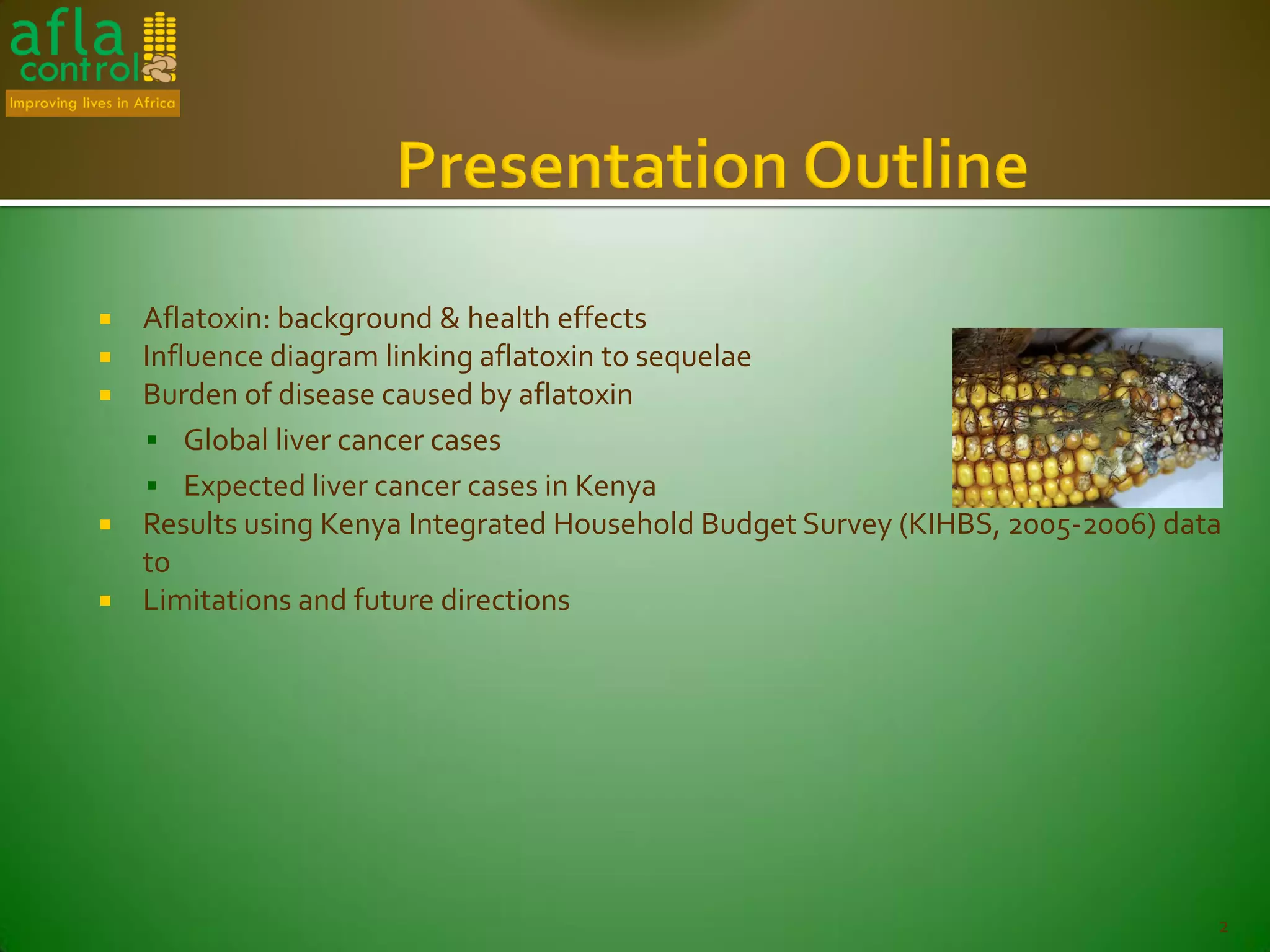 Measuring the burden of aflatoxin induced human disease | PDF | Infectious Diseases | Diseases ...