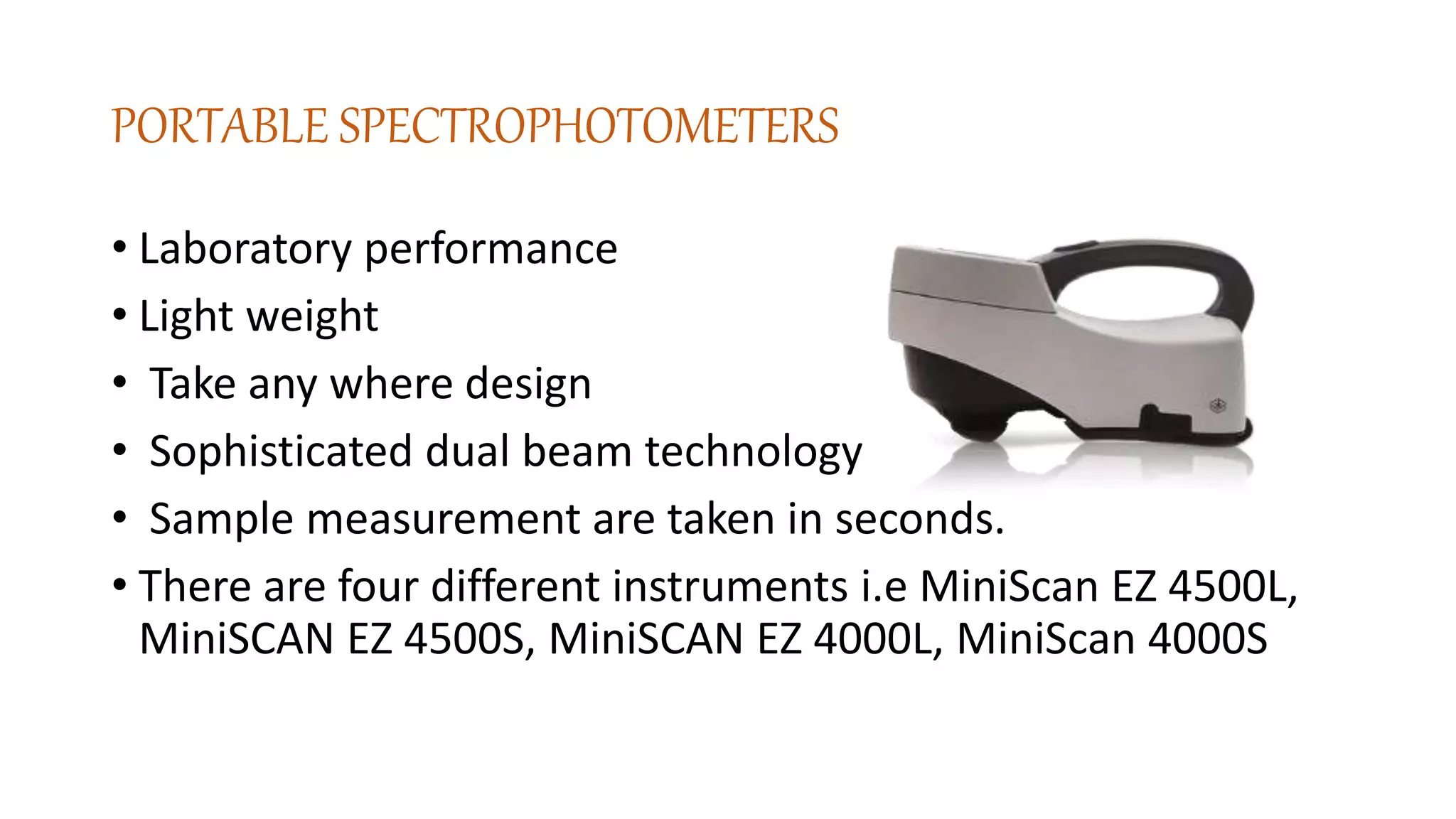 Measuring the colours in food industries | PPTX