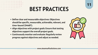 Measuring the Effectiveness of Testing Objectives in Software ...