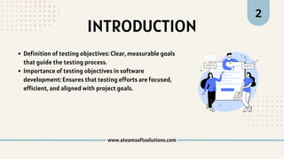 Measuring the Effectiveness of Testing Objectives in Software ...