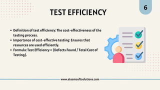 Measuring the Effectiveness of Testing Objectives in Software ...