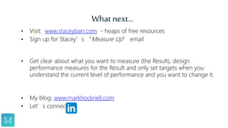 Measuring the experience meaningful measurement for service blueprints ...