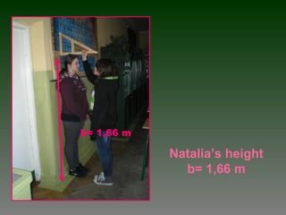 Measuring the height of the school gym | PPT