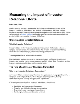 Measuring the Impact of Investor Relations Efforts.pdf