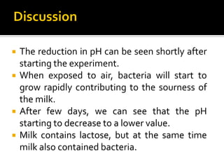 Measuring the ph of milk | PDF