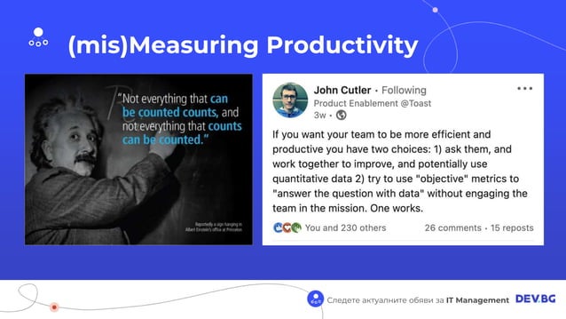 Measuring the Productivity of Your Engineering Organisation - the Good ...