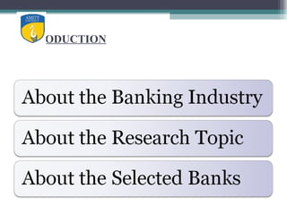 Measuring the service quality in banking industry | PPT