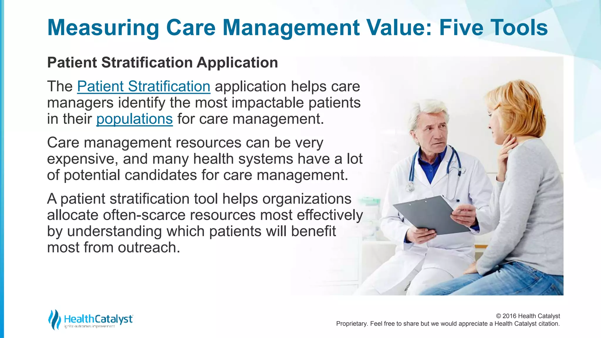 Measuring the Value of Care Management: Five Tools to Show Impact | PPTX