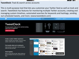 Social Media Monitoring tools | PPT