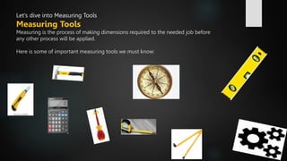 MEASURING TOOLS topic grade 9. computer9 | PPTX