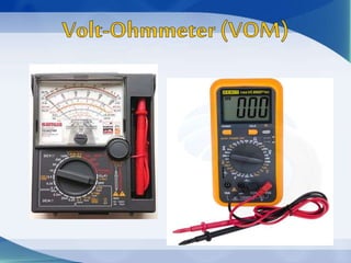 Measuring tools and instruments PPT