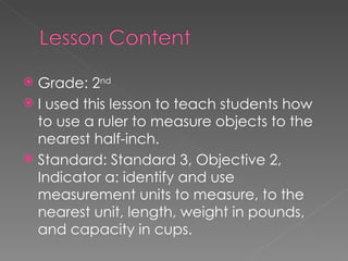 Measuring To The Nearest | PPT