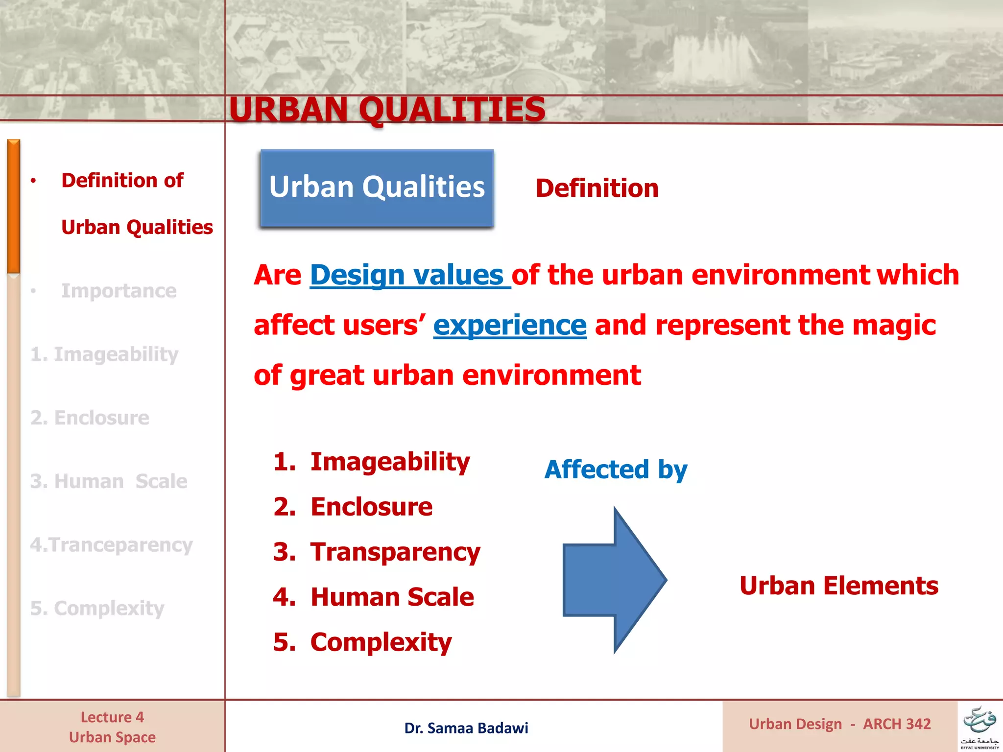 Measuring urban design qualities | PDF