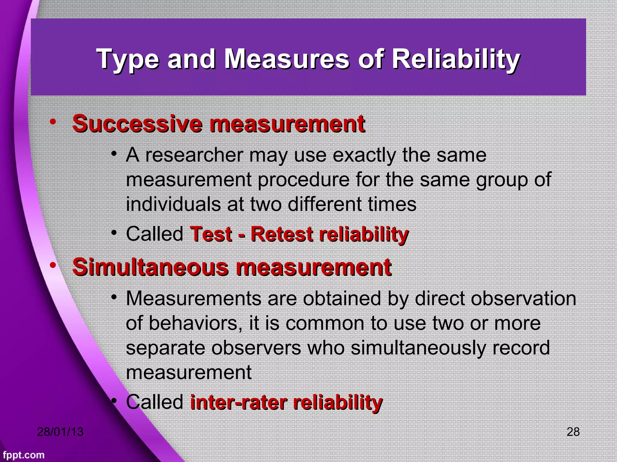 Measuring variables unit 4 | PPT