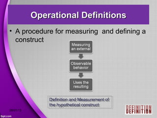 Measuring variables unit 4 | PPT