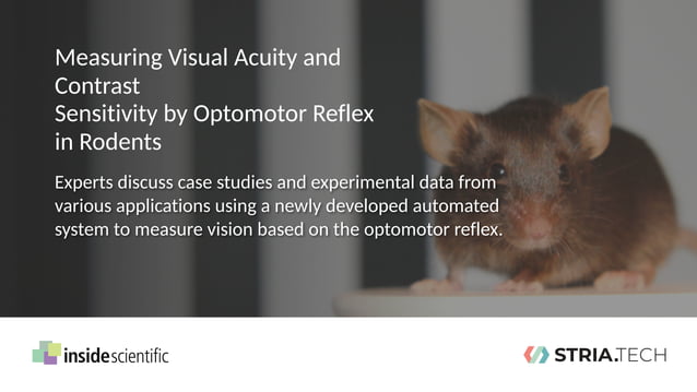 Measuring visual acuity and contrast sensitivity by optomotor reflex in ...