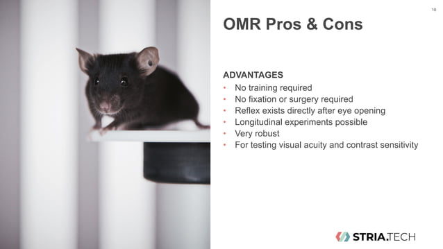 Measuring visual acuity and contrast sensitivity by optomotor reflex in ...