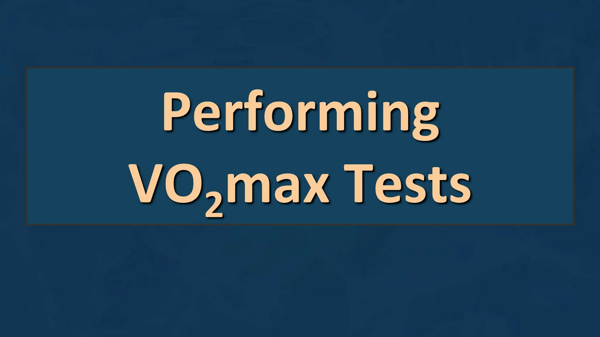 Cardiopulmonary Exercise Testing - VO2 measurement | PPTX