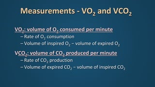 Cardiopulmonary Exercise Testing - VO2 measurement | PPT