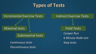 Cardiopulmonary Exercise Testing - VO2 measurement | PPT