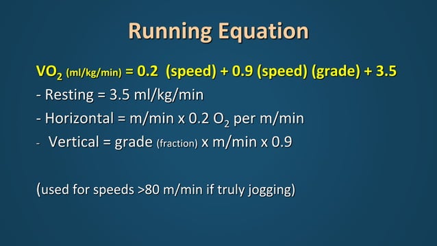 Cardiopulmonary Exercise Testing - VO2 measurement | PPT