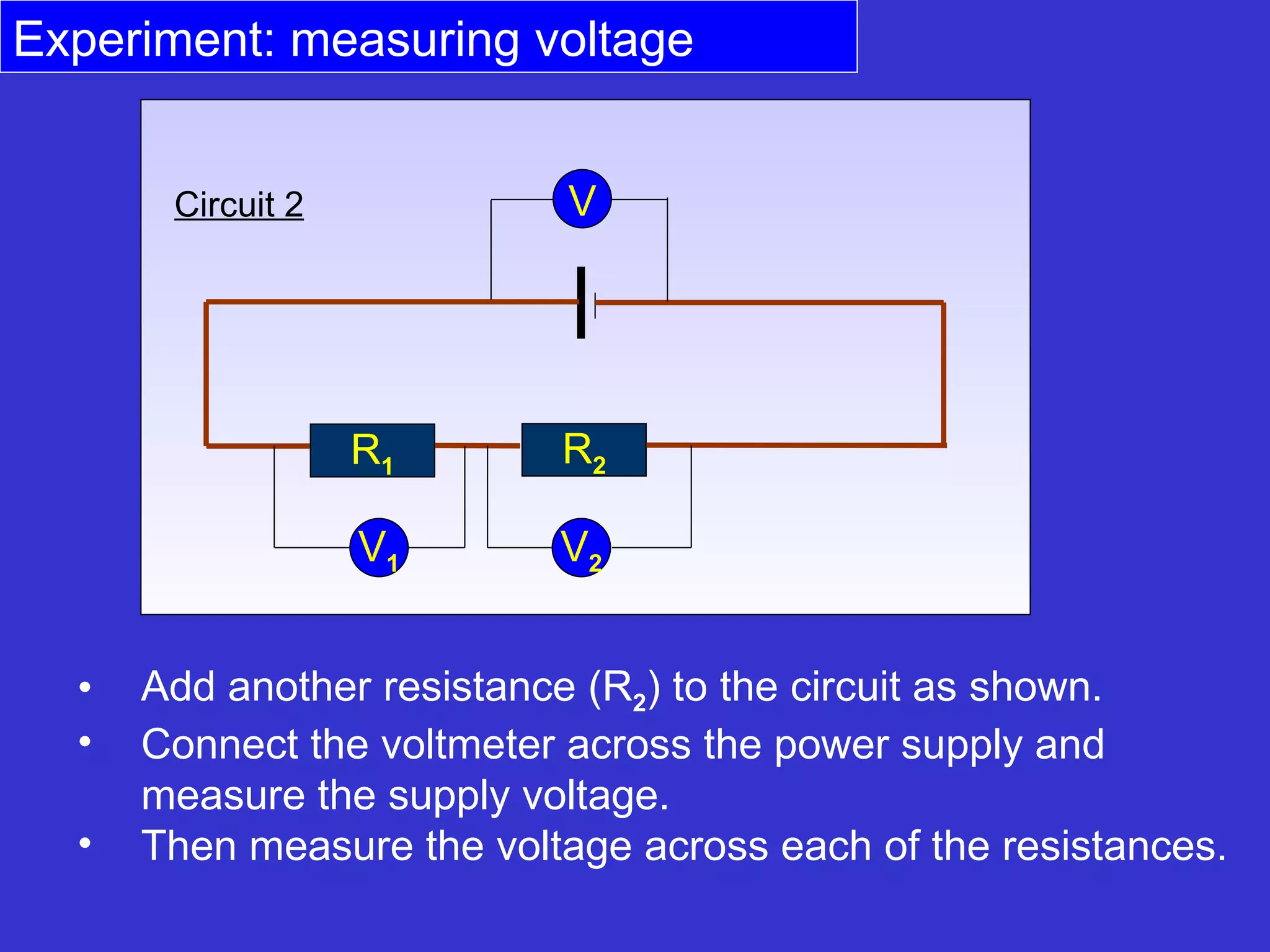 Measuring Voltage | PPT
