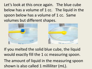 MEASURING VOLUME (teach) | PPTX