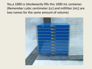 MEASURING VOLUME (teach) | PPTX