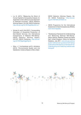 Measuring well being and progress brochure | PDF