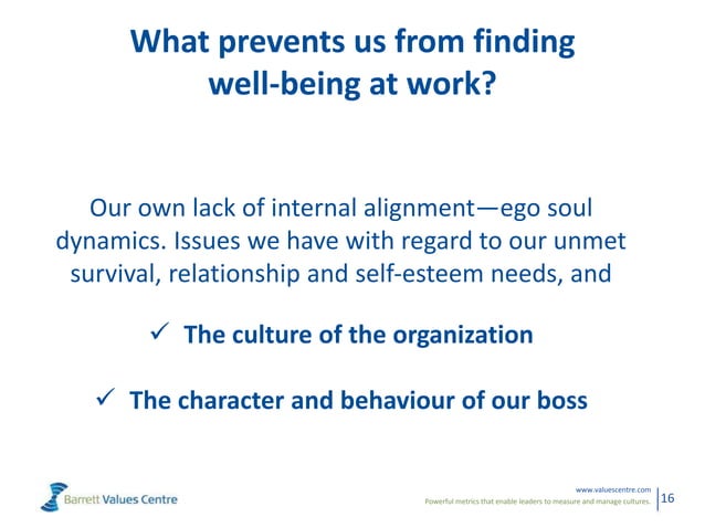Measuring well being at work (Version 2) | PPT
