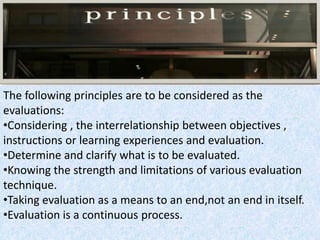 Measurment and evaluation | PPTX