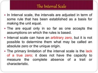 Measurment and scale | PPTX