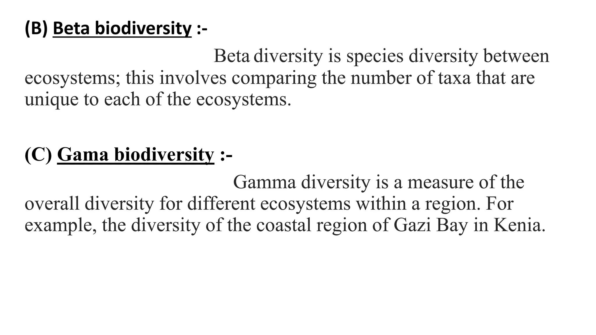 Measurment of biodiversity surendra patel | PPT