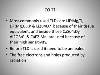Measurment of electromagnetic radiation | PPTX