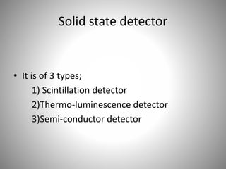 Measurment of electromagnetic radiation | PPTX