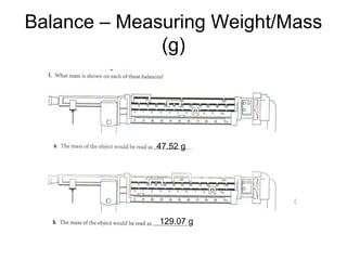Measurement and conversion practice with answers | PPT