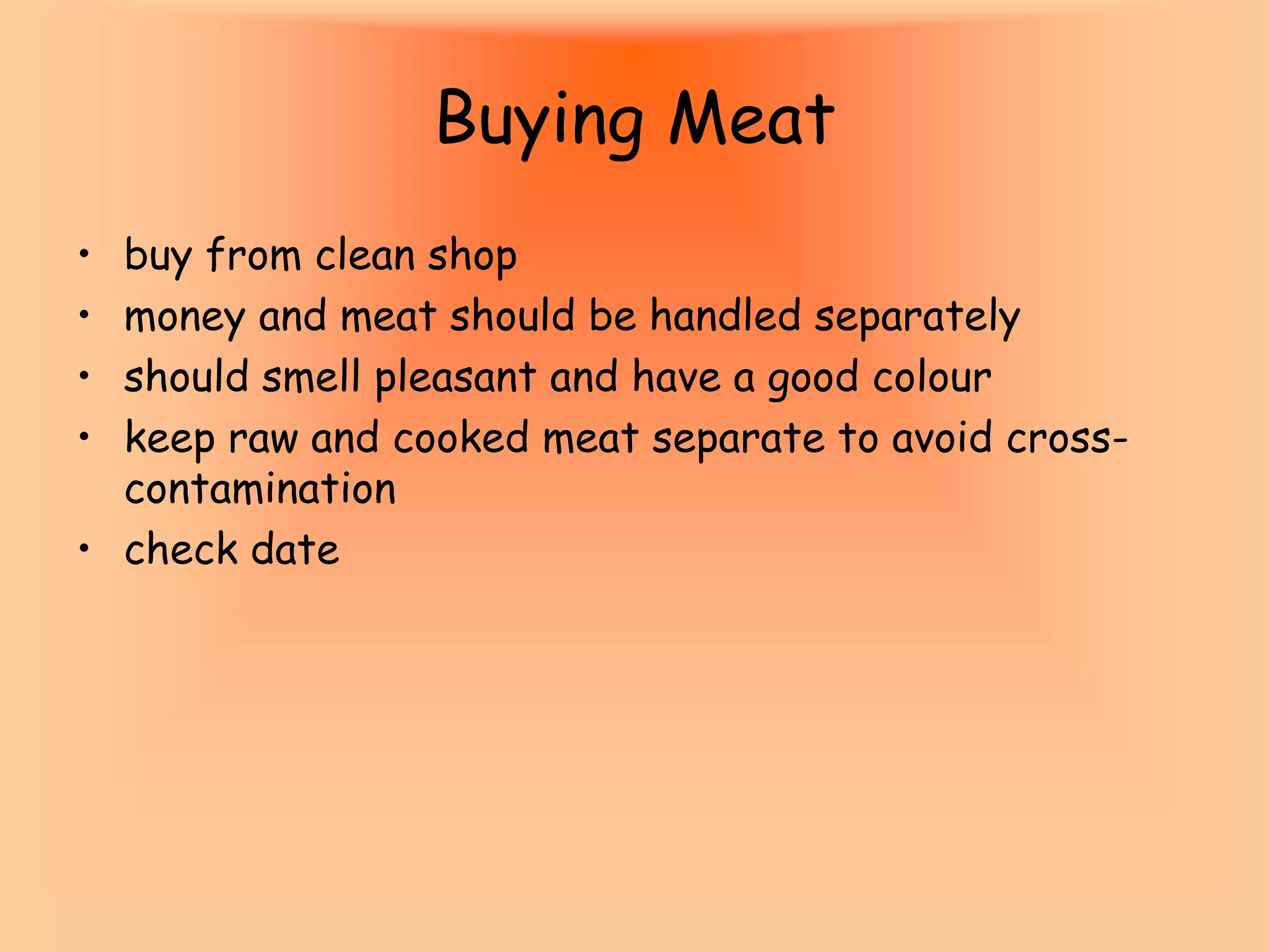 Meat | PPT