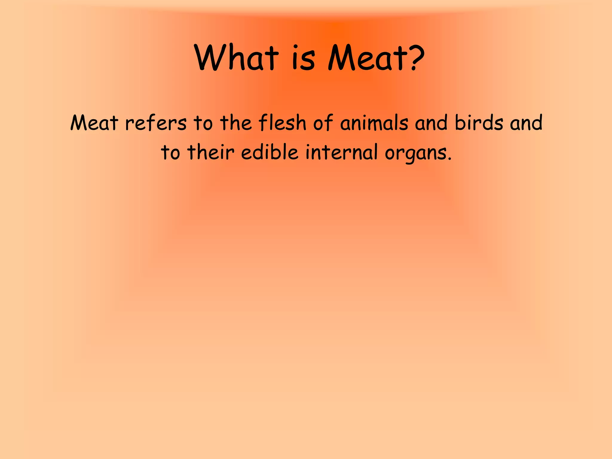 Meat | PPT