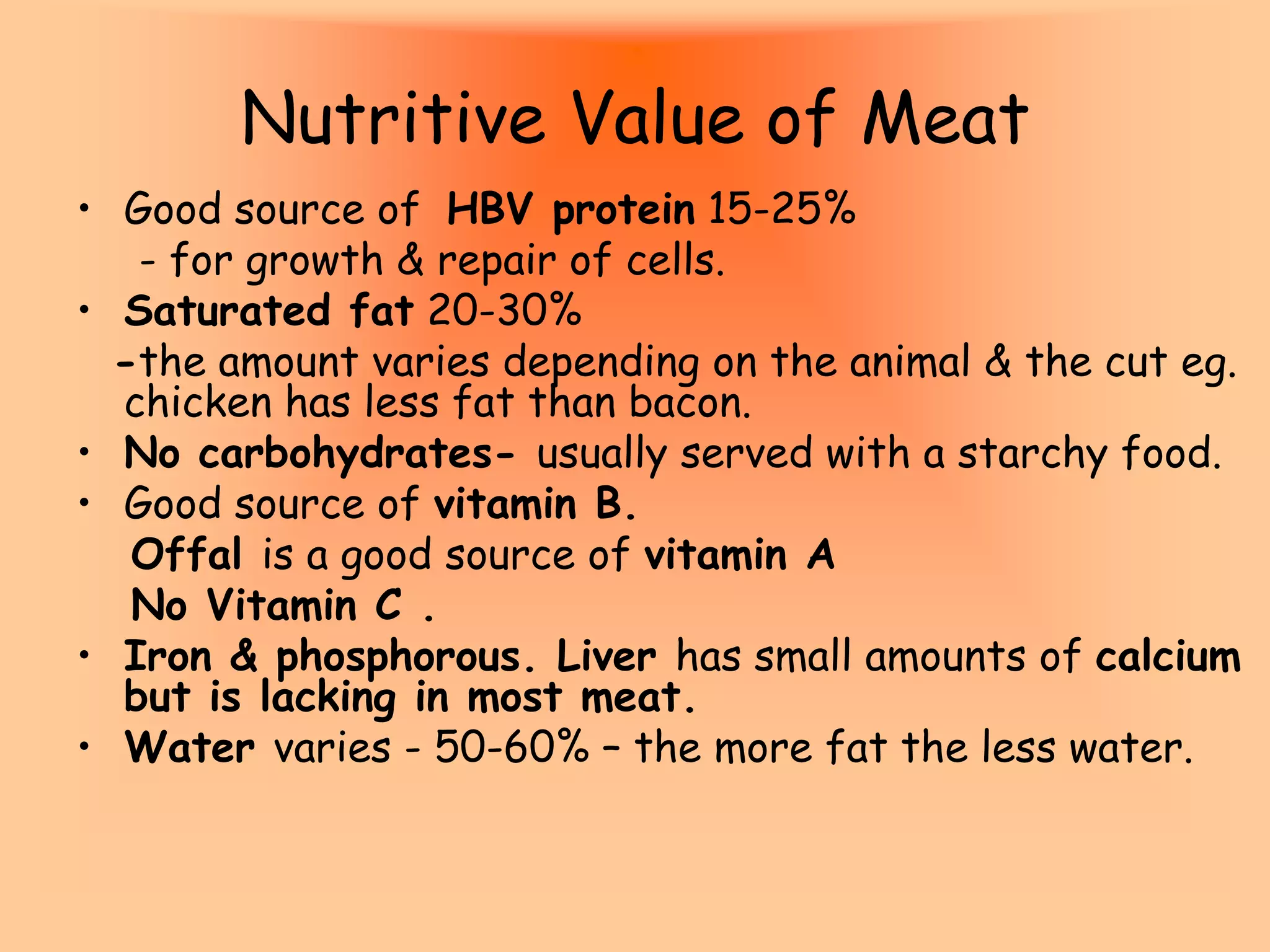 Meat | PPT