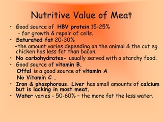 Meat | PPT