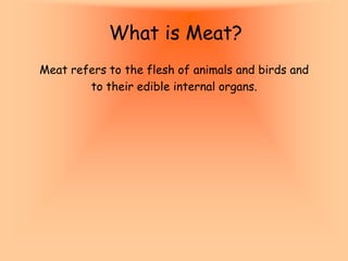 Meat | PPT