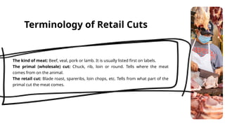 Basics of Meat production in Kitchen Essentials | PPTX