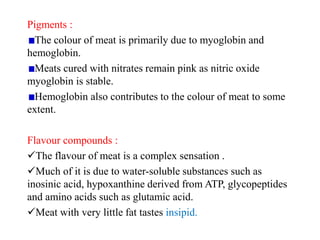 Meat skeletal muscles with natturally attached tissues | PPTX