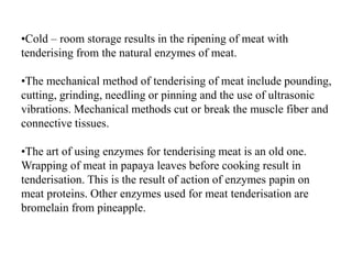 Meat skeletal muscles with natturally attached tissues | PPTX
