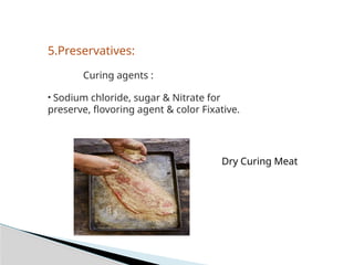 meat and meat produts, contamination,preservatives | PPTX