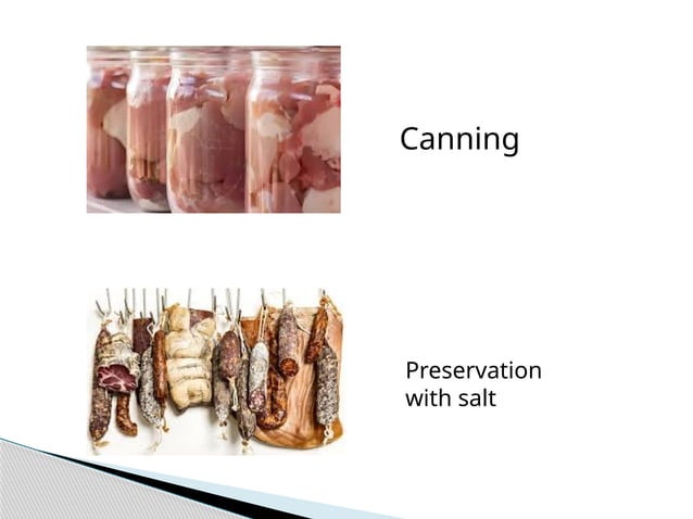 meat and meat produts, contamination,preservatives | PPT