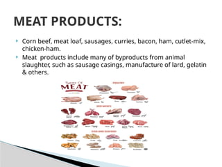 meat and meat produts, contamination,preservatives | PPT