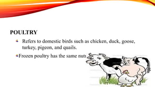 Meat and poultry | PPT