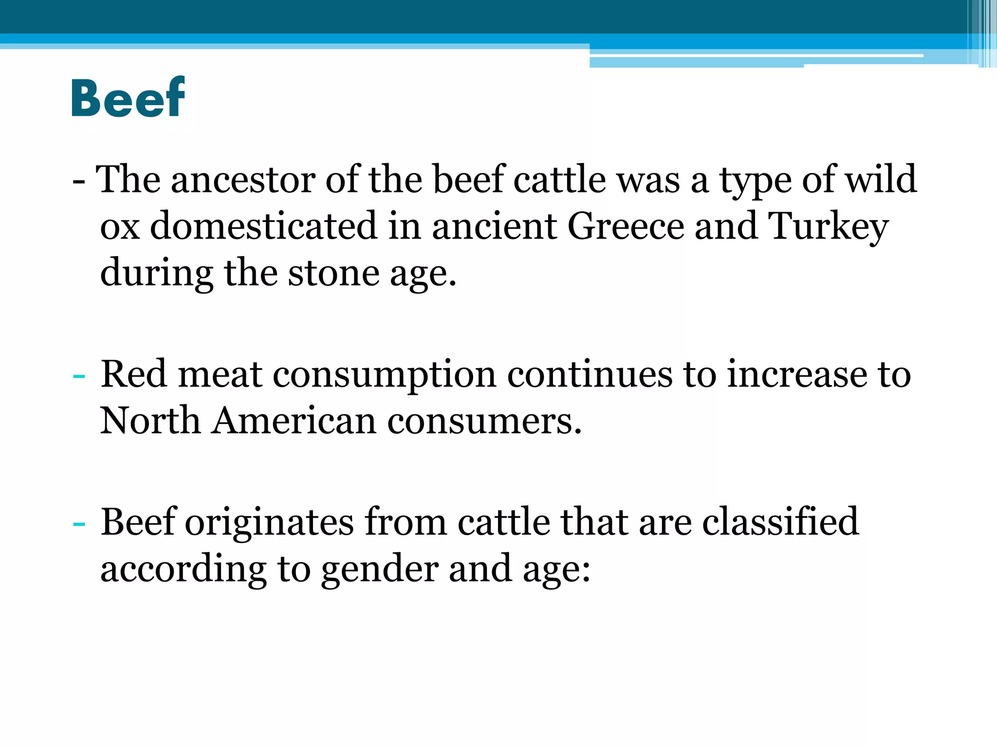 Meat and poultry | PPTX