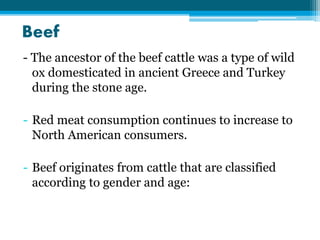Meat and poultry | PPTX